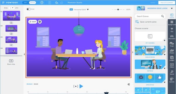 Hướng Dẫn Làm Video Hoạt Hình 2D Bằng Powtoon - Nettop Learning